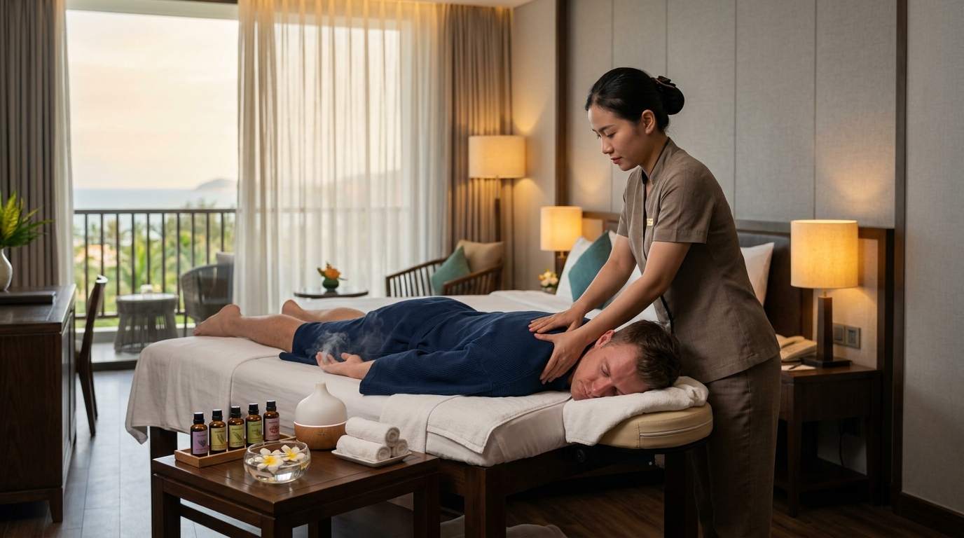 Professional Mobile spa service for expats in Hai Chau district